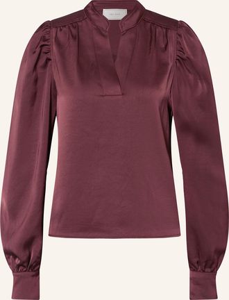 Neo Noir Neo Noir Blusenshirt Rosslyn Aus Satin rot