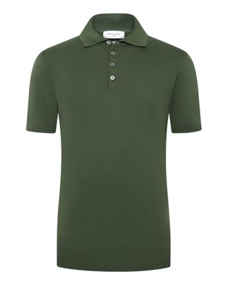 Daniele Fiesoli Softes Strick-Poloshirt aus Gizah-Baumwolle in
