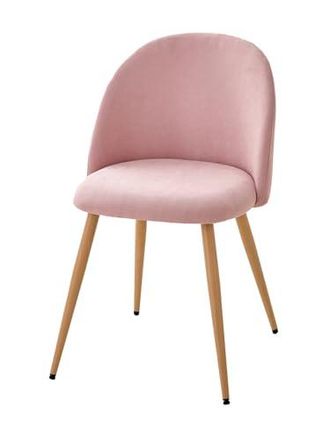 Vertbaudet Chaise Enfant en Tissu chin&eacute;roseTU