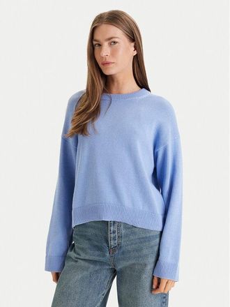 Calvin Klein Pullover LV047D305G Blau Relaxed Fit