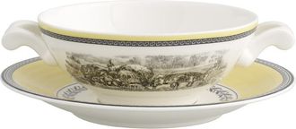 Villeroy & Boch Audun Ferme Suppentasse mit Untertasse 2tlg