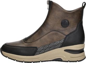 Rieker Homme, Chaussures, Brun, Taille: 41 EU Enkellaarsjes Plat