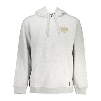 Vans Homme, Sweatshirts et sweats &agrave; capuche, Gris, Taille: M Sweat &agrave; capuche sans zip en gris