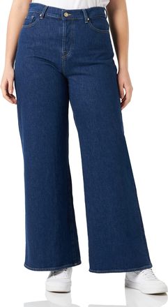 7 For All Mankind Damen Jszoc650 Jeans, Dark Blue, 28 EU