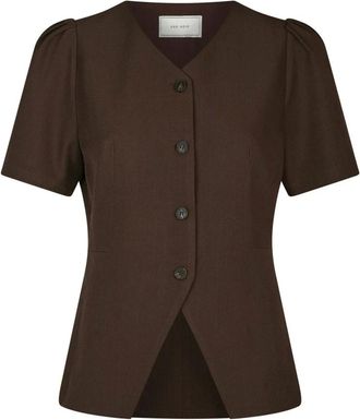 Neo Noir Damen, Blusen & Hemden, Braun, XSGröße