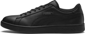 Puma Unisex Puma Smash v2 L Low-Top, Puma Black-Puma Black, 40.5 EU