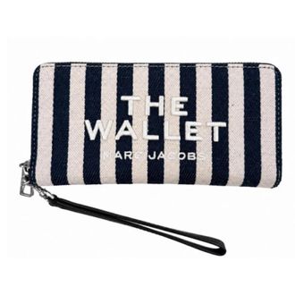 Marc Jacobs Die gestreifte Canvas Continental Geldb&ouml;rse - - Accessories - Damen - Mehrfarbig - ONE SIZE