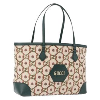 Gucci Sac cabas vintage Pre-owned - Femme - Pre-owned - Beige - Taille: ONE Size