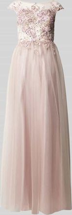 Unique Abendkleid mit Paillettenbesatz