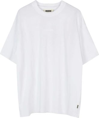 Woodbird Homme, Tops, Blanc, Taille: M Beam Base Tee
