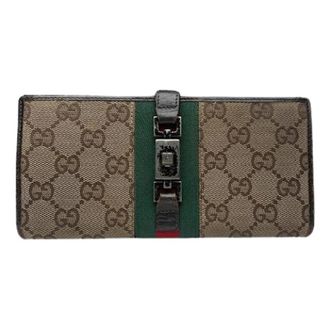 Gucci Pre-owned Leder Portemonnaie - - Pre-owned - Damen - Beige - ONE SIZE