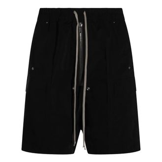 Rick Owens Homme, Shorts, Noir, Taille: S Cargobela Shorts