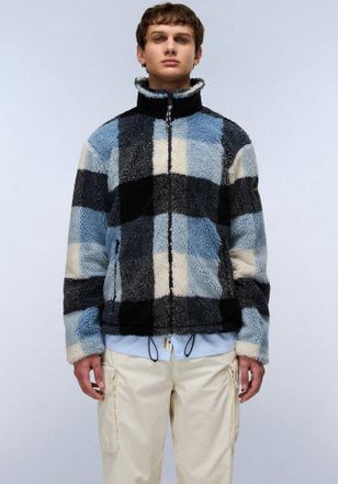 Napapijri Sweatshirt T-MONTEPIANA mit durchgehendem Rei&szlig;verschluss, aus Polyester, Regular Fit