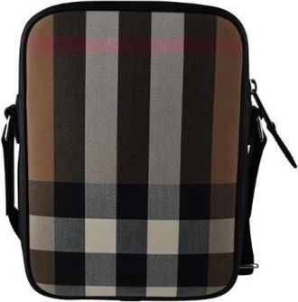 Burberry Femme, Sacs, Multicolore, Taille: ONE Size Paddy Check Messenger