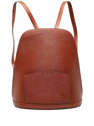 Louis Vuitton 1996 Epi Gobelins backpack - Marron