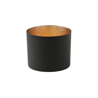 Gift Company Chennai Votive Windlicht L Black/Gold