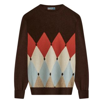 Ballantyne Pull col rond - Homme - Pulls - Multicolore - Taille: M