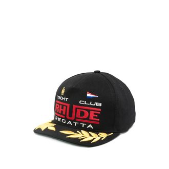 Rhude Homme, Accessoires, Noir, Taille: ONE Size Rhps26Ha01124 3172 Cap