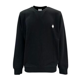 Marcelo Burlon Herren, Sweatshirts & Hoodies, Schwarzk, XLGr&ouml;&szlig;e