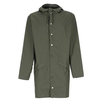 Rains Veste Longue - Homme - Vestes - Vert - Taille: S