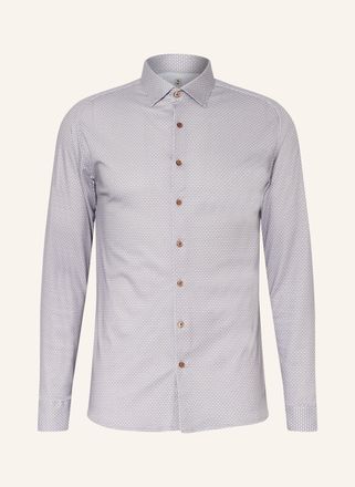 DeSoto Desoto Jerseyhemd Slim Fit braun