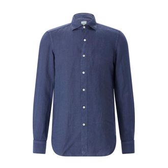 Finamore Herren, Shirts, Blau, 2XLGr&ouml;&szlig;e