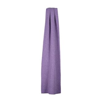 Zanieri Kaschmir Strickschal Hergestellt in Italien - - Accessories - Herren - Lila - ONE SIZE