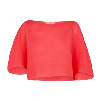 Cortana Femme, Blouses et Chemises, Rouge, Taille: 40 FR Ramio Top
