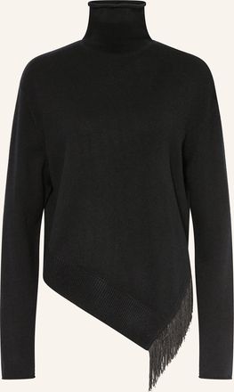 Dorothee Schumacher Dorothee Schumacher Rollkragenpullover Fringe Statement Mit Cashmere schwarz