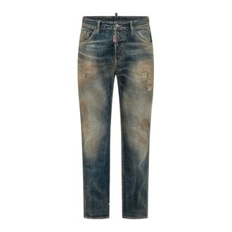 Dsquared2 Homme, Jeans, Bleu, Taille: S Jeans slim