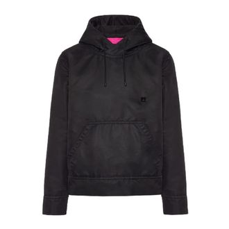 Valentino Schwarze Kapuzenjacke f&uuml;r M&auml;nner - - Sweatshirts & Hoodies - Herren - Schwarzk - S