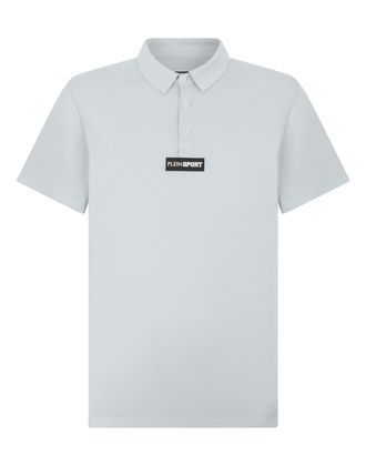 Plein Sport Pique Polo T-Shirt Scratch