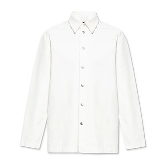 Jil Sander Hemd mit Logo - - Shirts - Herren - Wei&szlig; - L