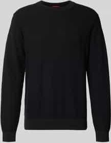HUGO BOSS Regular Fit Pullover aus reiner Baumwolle Modell Simoh