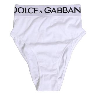 Dolce & Gabbana High Brief - - Underwear - Damen - Wei&szlig; - XS
