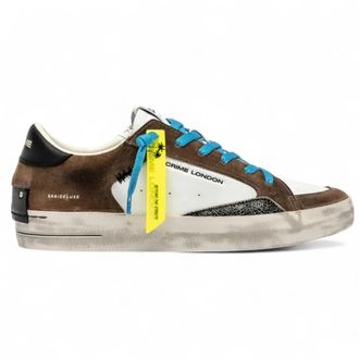 Crime London Homme, Chaussures, Multicolore, Taille: 42 EU SK8 Deluxe Cocoa Mist