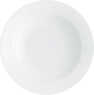 Kahla Pronto Suppenteller 22 cm | weißer Salatteller aus Porzellan