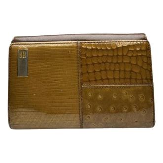 Givenchy Pre-owned Leder Portemonnaie - - Pre-owned - Damen - Braun - ONE SIZE