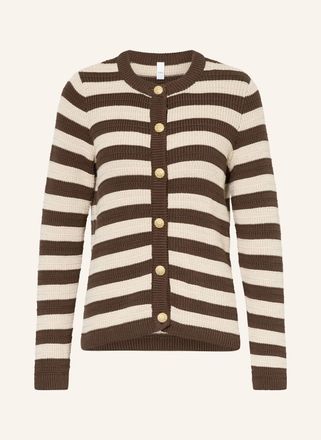 Y.A.S. Strickjacke braun