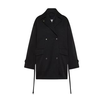 OOF Wear Kurzer Trenchcoat - - Coats - Damen - Schwarzk - S