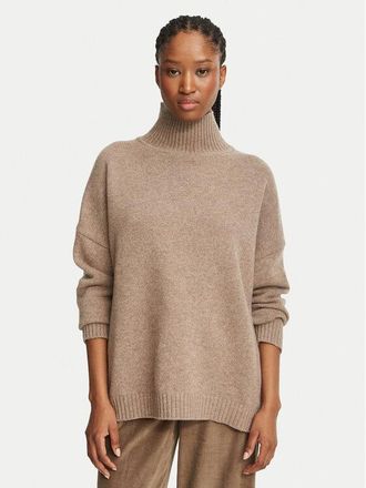 Max Mara Rollkragenpullover Borgia 2625366142 Braun Relaxed Fit