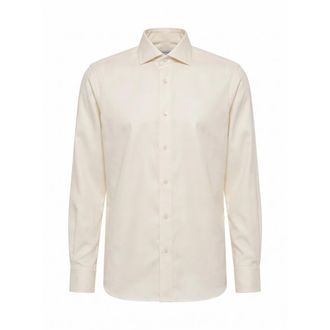 PESERICO Chemise en flanelle - Homme - Chemises - Blanc - Taille: 2XL