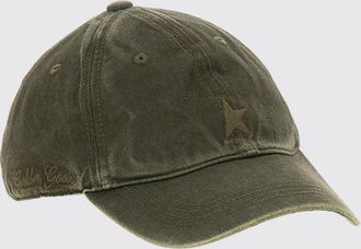 Golden Goose Baseballkappe aus Baumwolle im Used-Look mit Logostickerei
