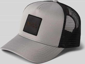 HUGO BOSS Basecap mit Mesh Eins&auml;tzen und Logo Detail