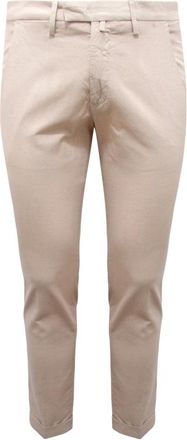 BRIGLIA 1949 Homme, Pantalons, Beige, Taille: S Pantalone Slim Cotton/Lyocell Pantalons