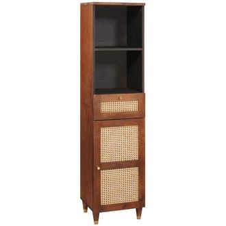 vidaXL Sideboard mit Schubladen mit Regal Braun 38 x 33,5 x 160 cm Vidaxl