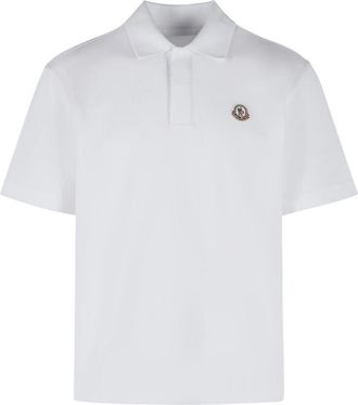 Moncler Poloshirt - Wei&szlig;