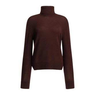 Semper Roll-Cash Rollkragenpullover - - Knitwear - Damen - Rot - S