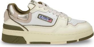 Autry Low-Top Sneaker - Clc Low Green Sneakers - Gr. 36 (EU) - in Beige - für Damen