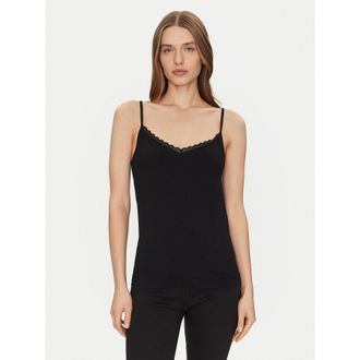 Triumph Top Feel Of Cotton 10224994 Schwarz Slim Fit